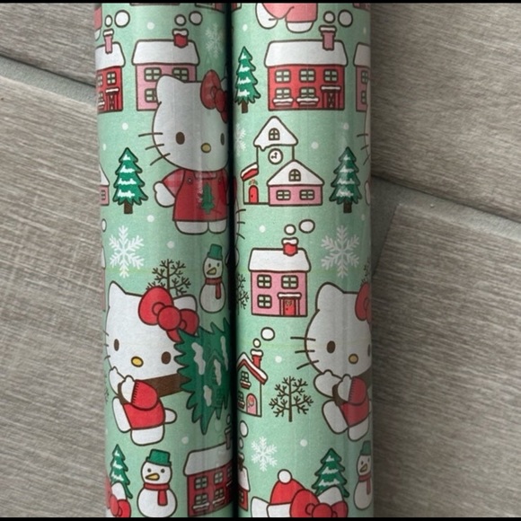 Hello Kitty | Holiday | Hello Kitty Christmas Wrapping Paper | Poshmark